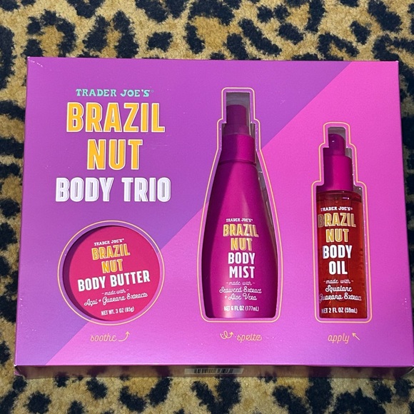 Trader Joe’s | Skincare | Nwt Trader Joes Brazilian Brazil Nut Body ...